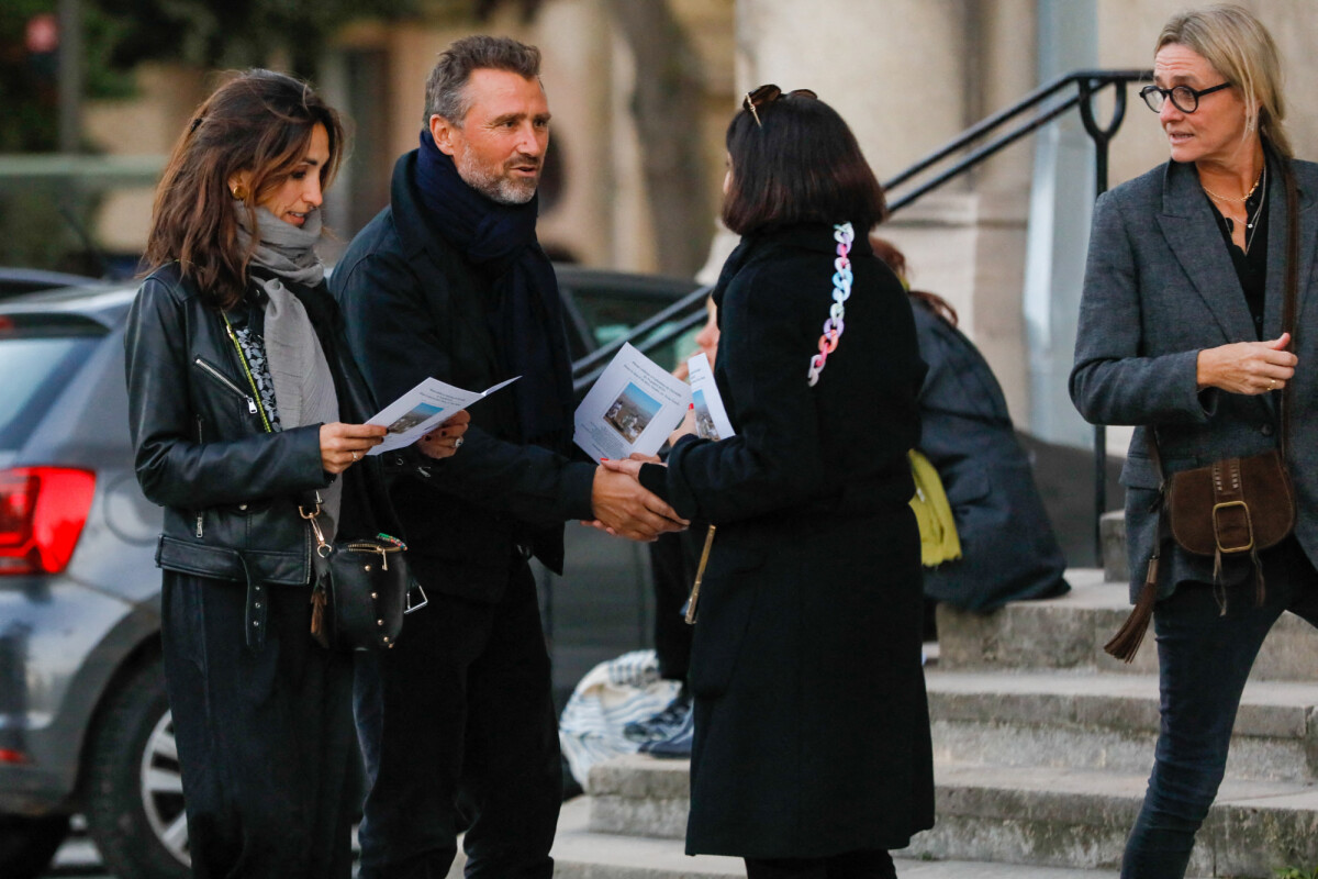 Photo : Alexandre Brasseur et sa compagne Isabelle Regourd - Hommage à ...
