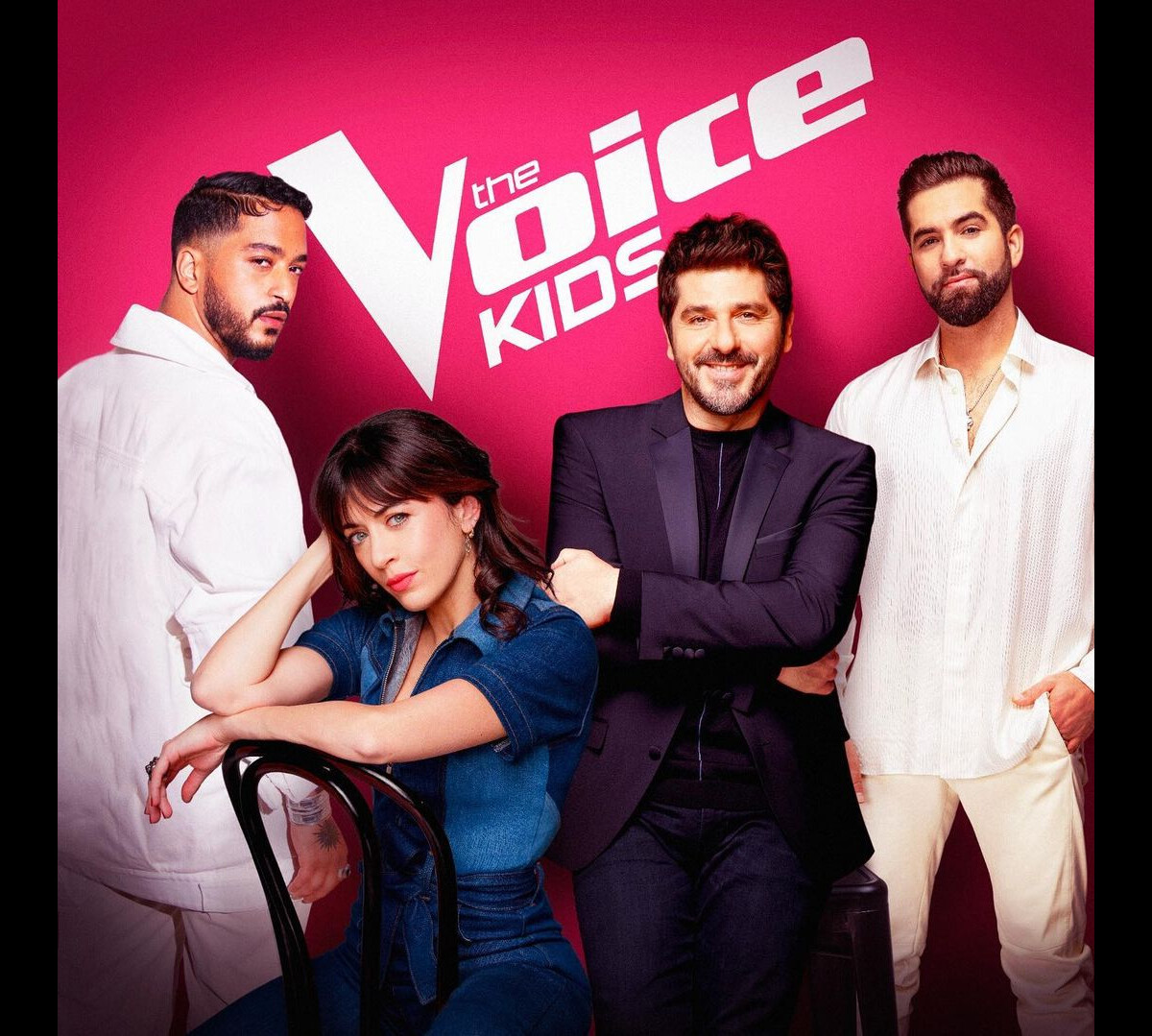 Photo : "The Voice Kids", édition 2023 en préparation avec Slimane et ...
