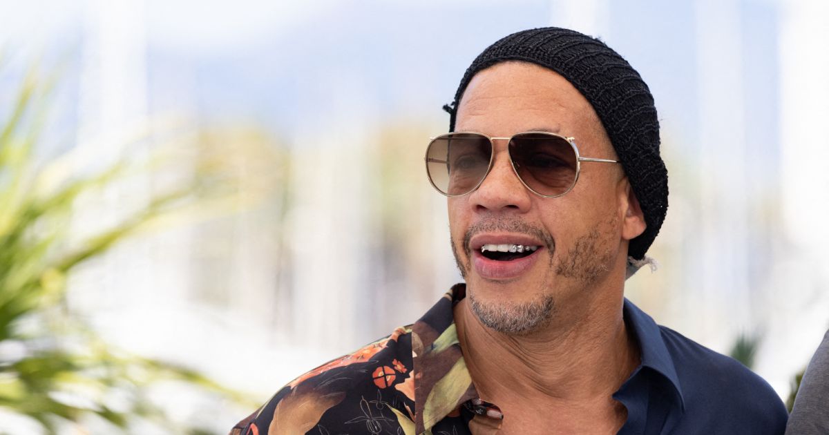 JoeyStarr au photocall du film Cette musique ne joue pour personne ...