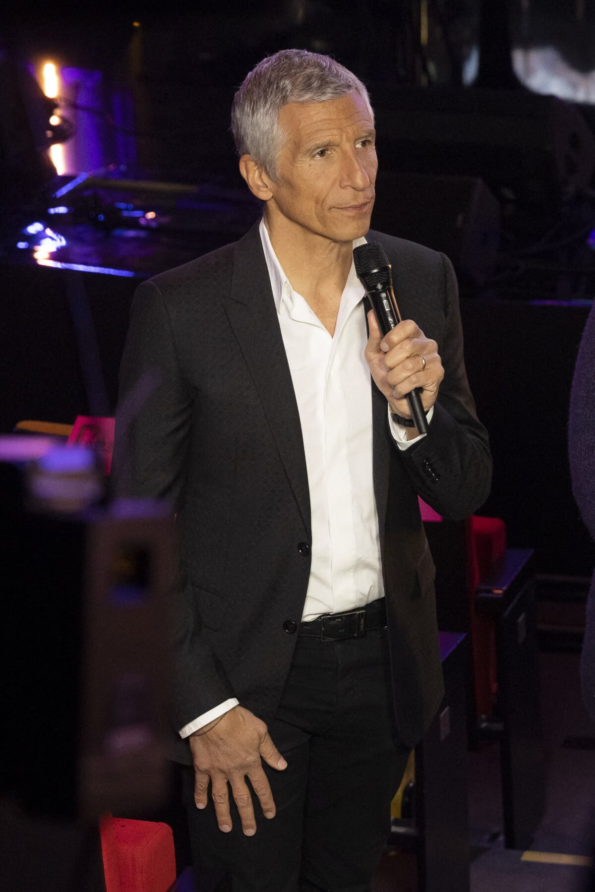 Photo : Exclusif - Nagui - Backstage de l'émission spéciale "Unis pour ...