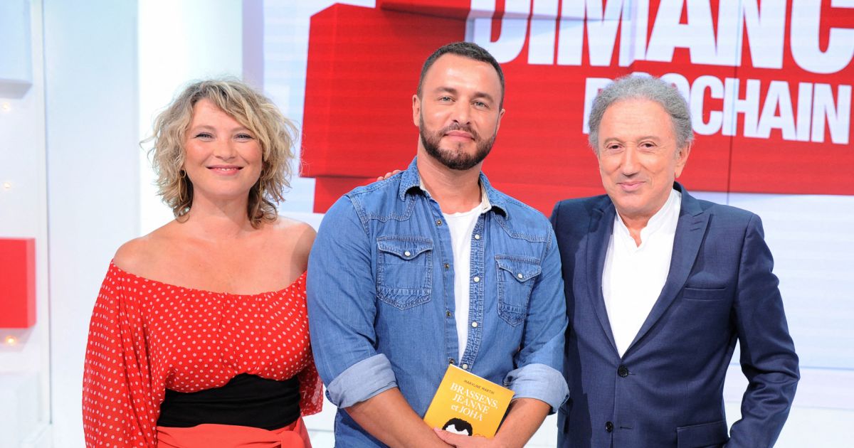 Cécile Bois, Raphael Lenglet et Michel Drucker - Enregistrement de l ...