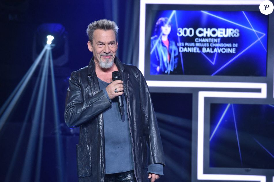 Exclusif - Florent Pagny - Enregistrement de l'émission 300 Choeurs ...
