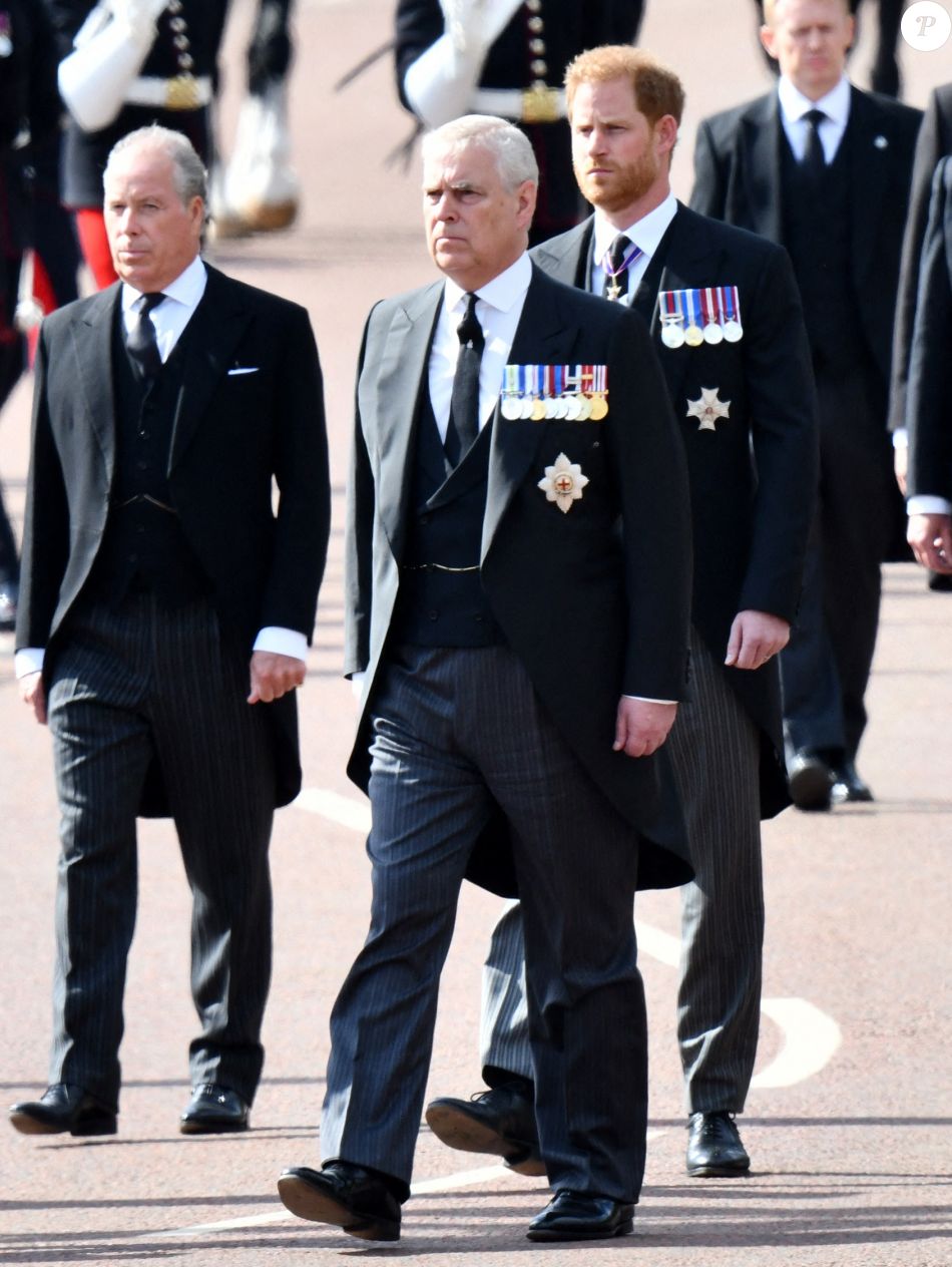 Le prince Andrew, duc d'York, Le prince Harry, duc de Sussex ...