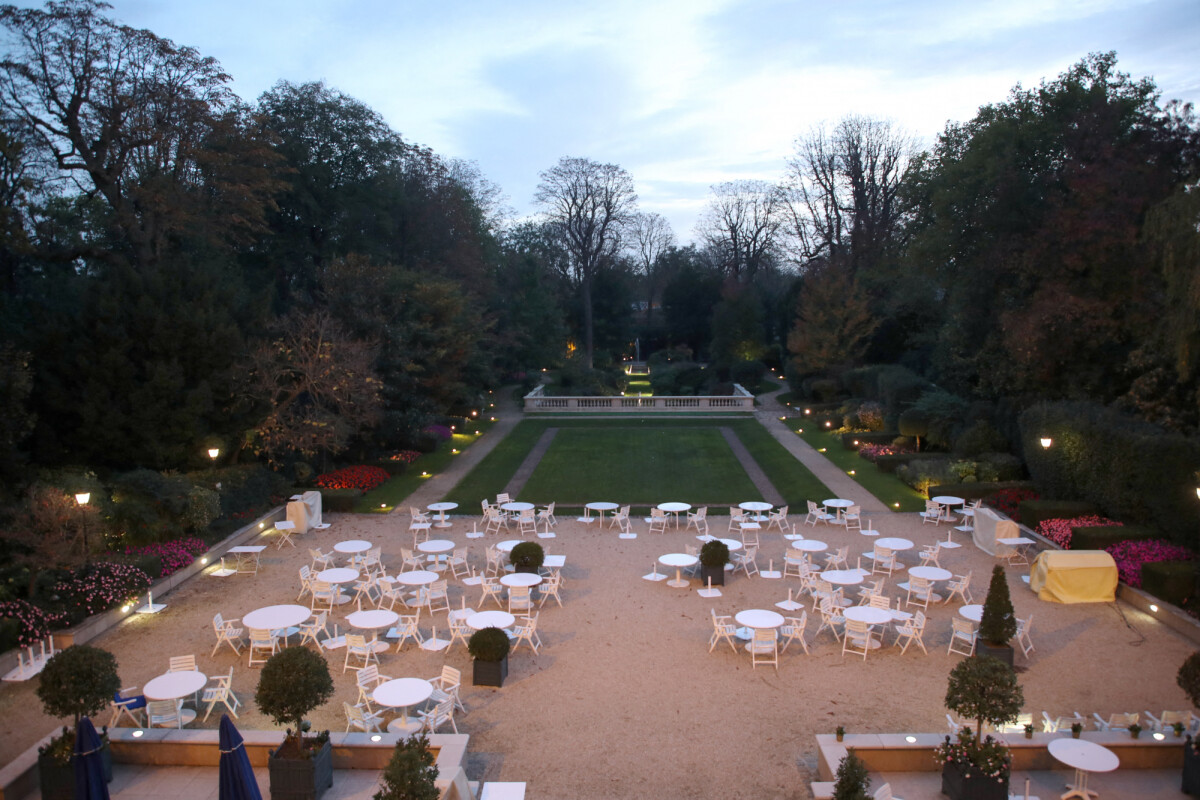 Photo : Vue du Jardin du Cercle de l'Union Interalliée - Dîner du 35ème ...