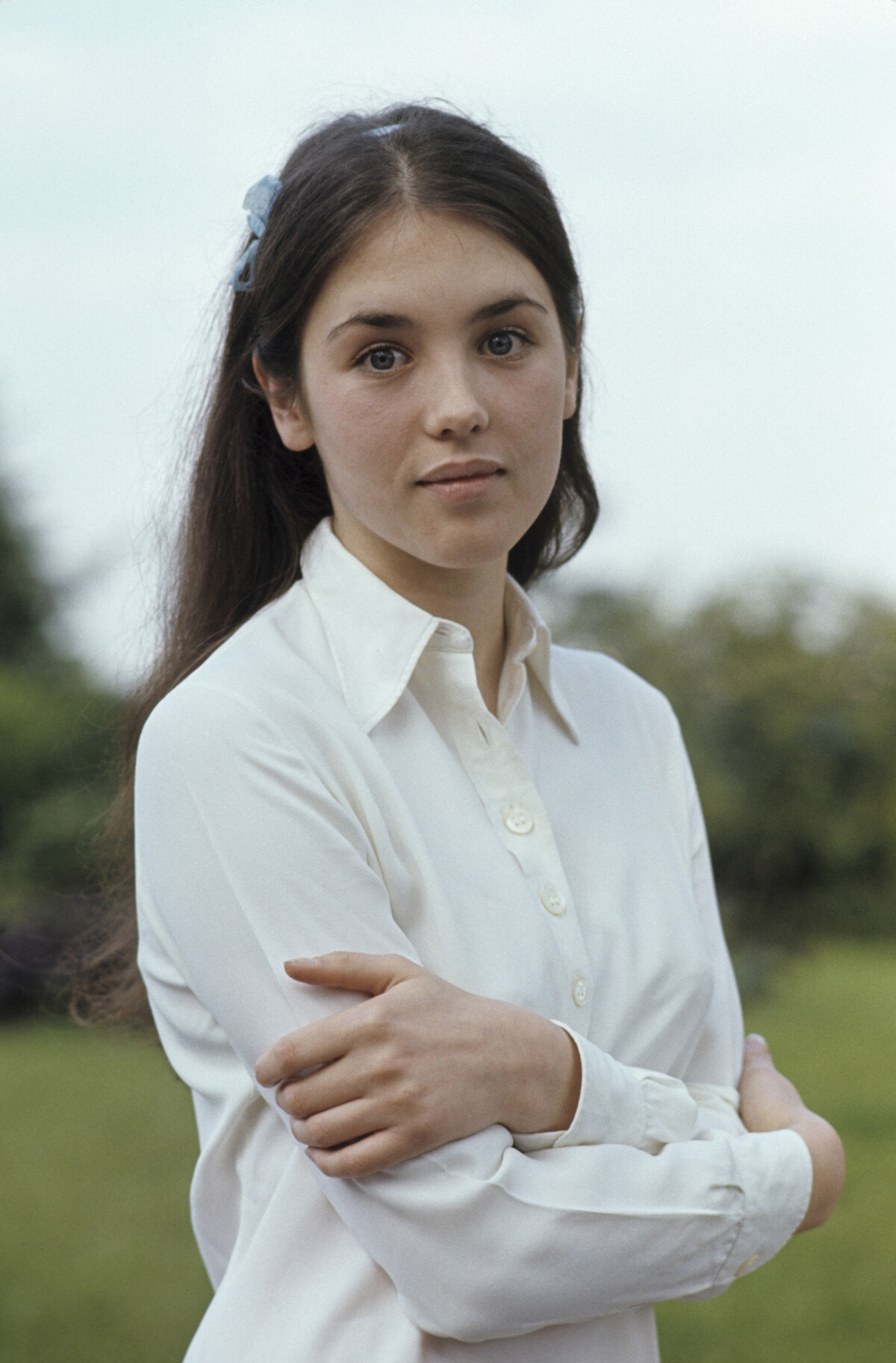 Photo : En France, à Paris, Isabelle Adjani le 12 juin 1972. - Purepeople