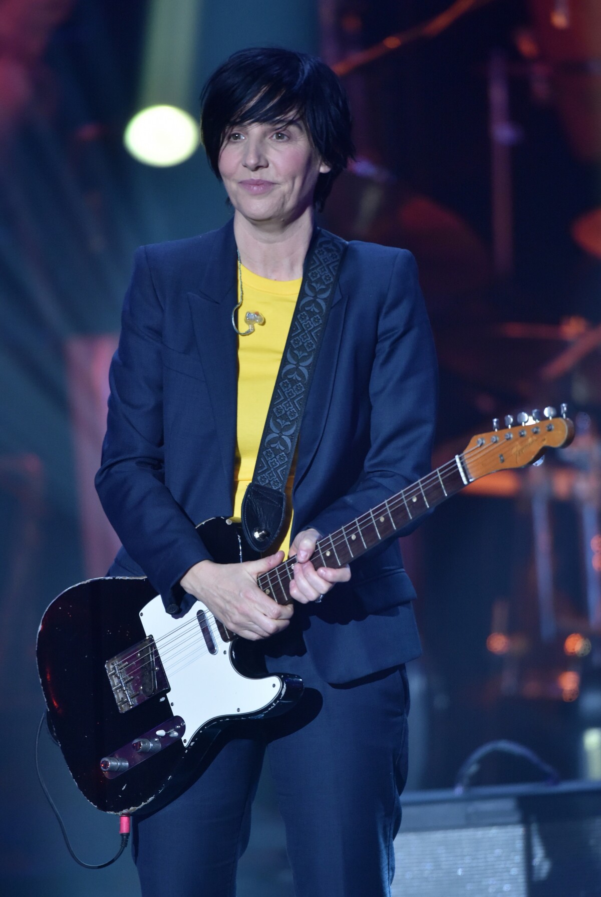 Photo : Sharleen Spiteri du groupe Texas - Enregistrement de l'émission ...