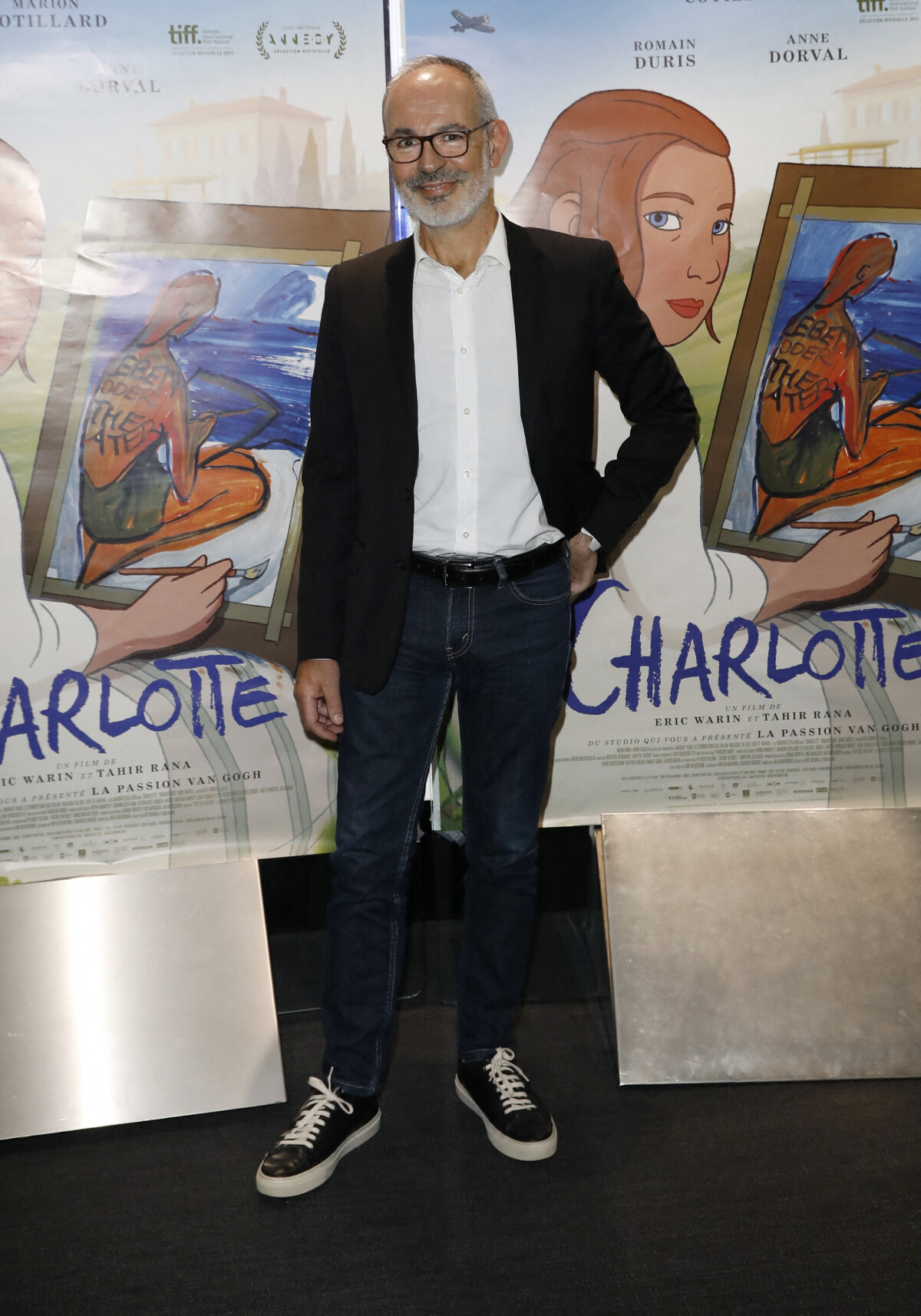 Photo : Eric Warin lors de l'avant-première du film "Charlotte" à l'UGC Ciné Cité Les Halles à ...