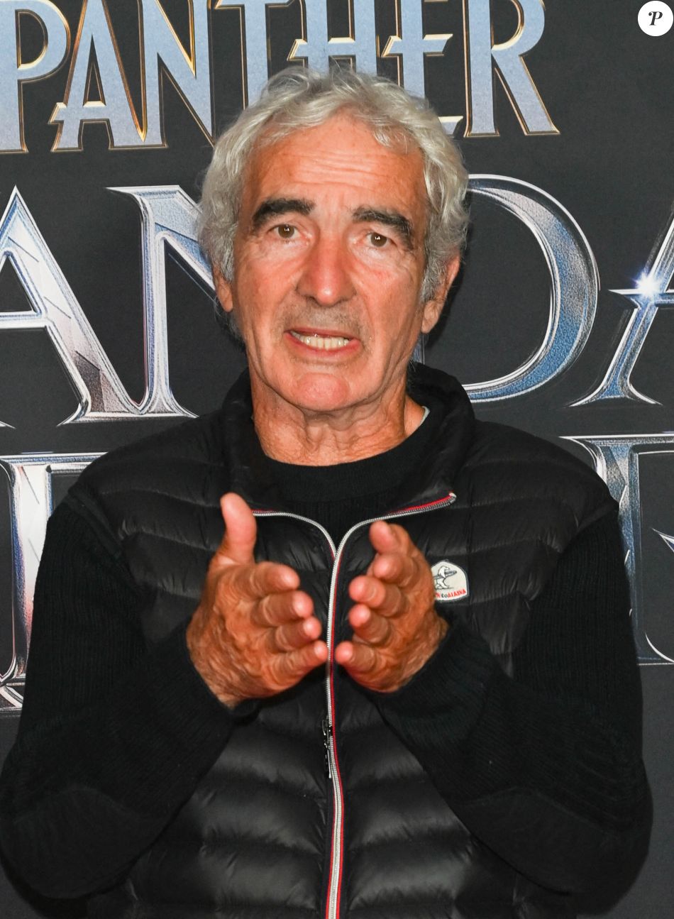 Raymond Domenech - Avant-première du film Black Panther: Wakanda ...