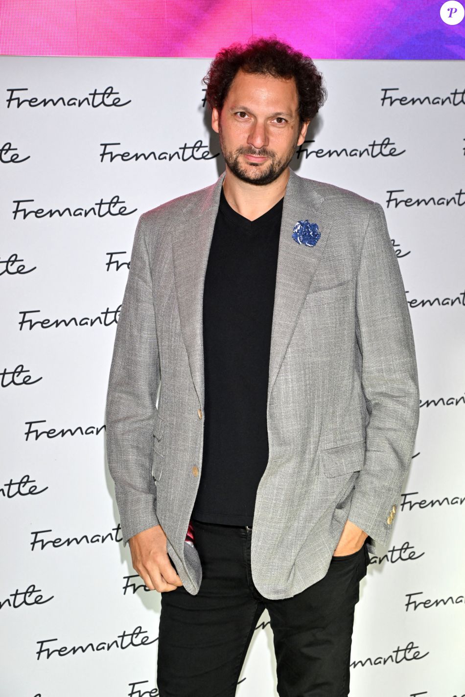 Eric Antoine durant la soirée Fremantle pour la 38ème édition du Mipcom ...