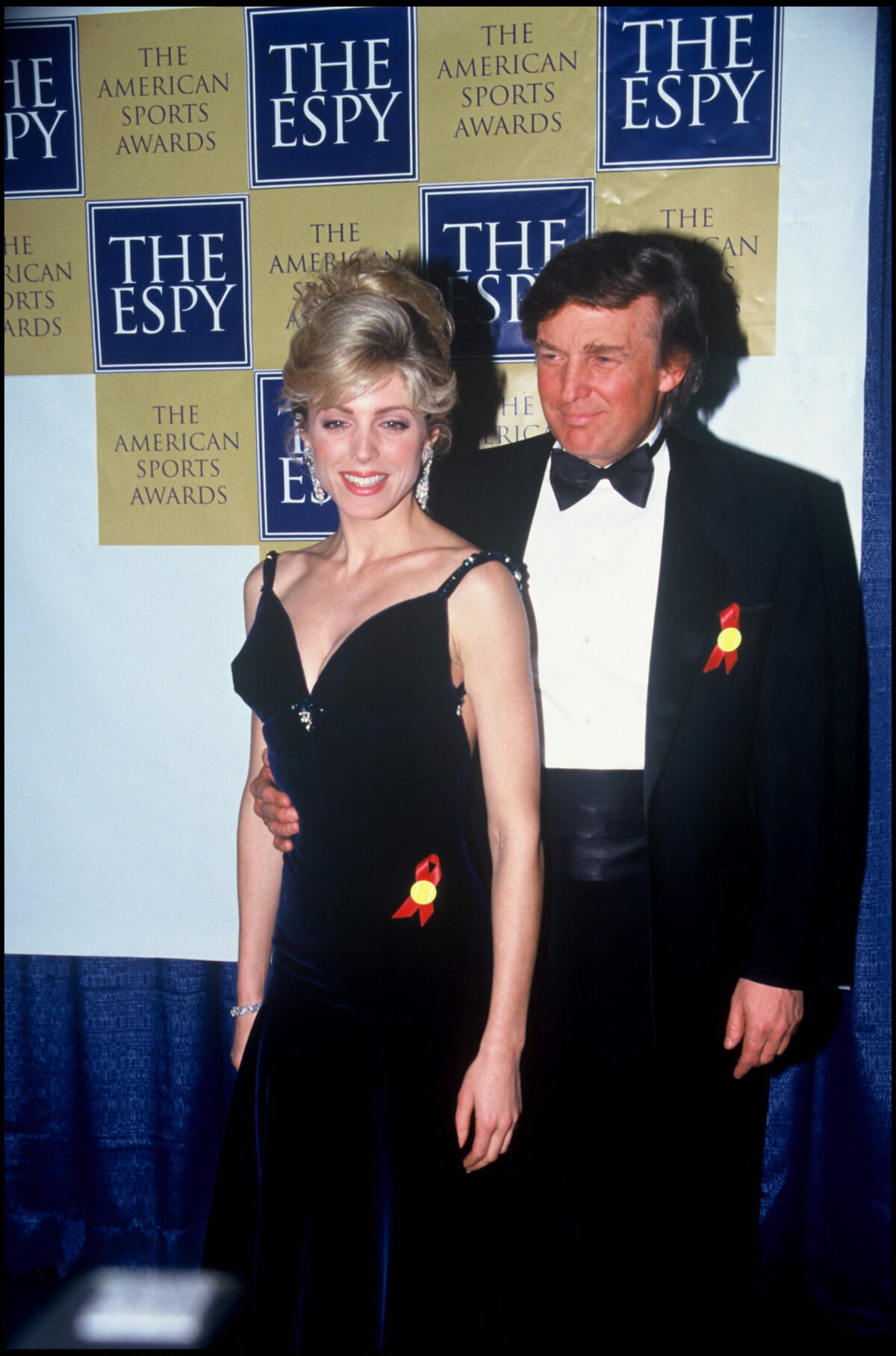 Photo : Archives - Donald Trump et Marla Maples à la soirée des Oscars ...