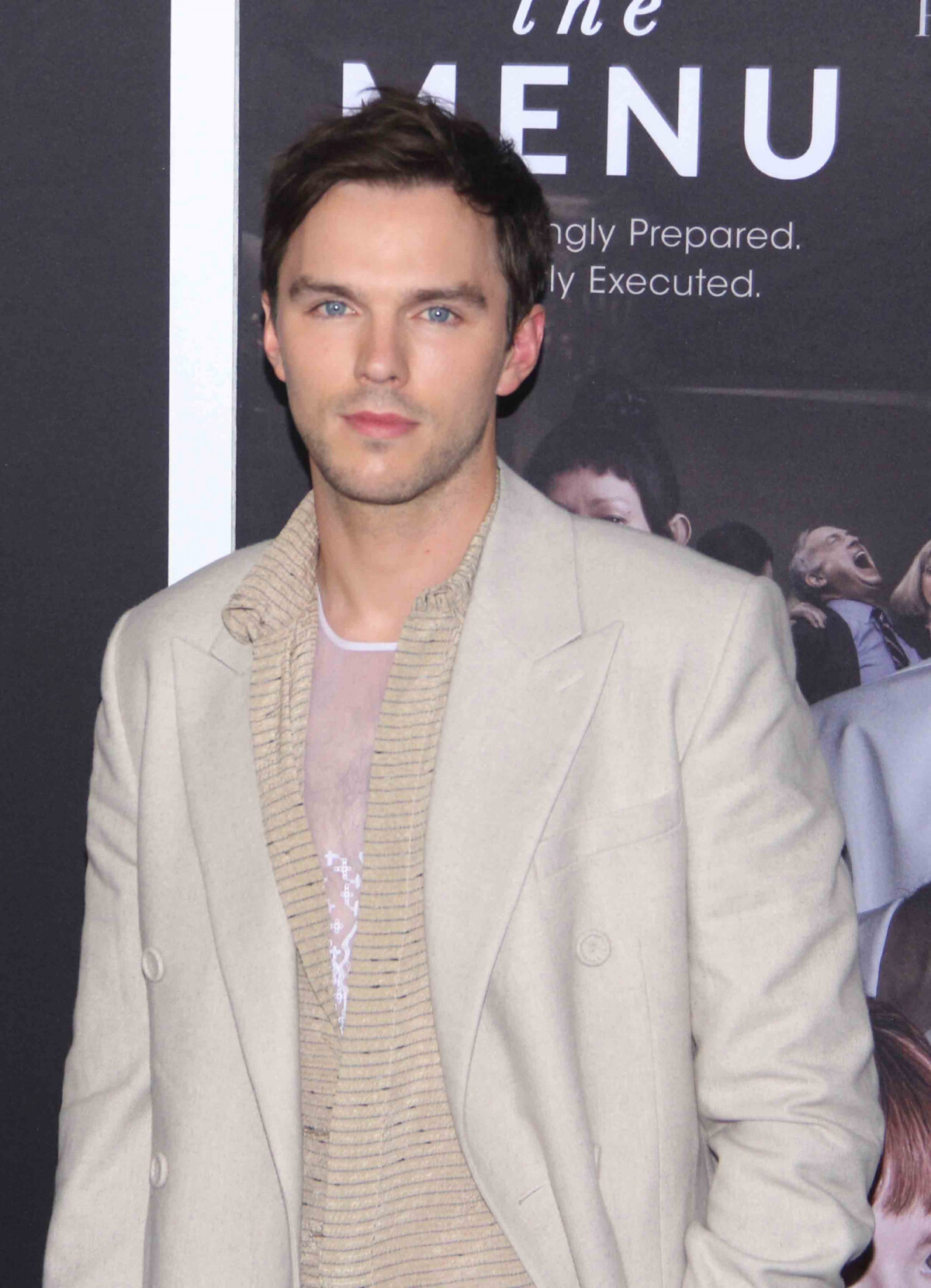 Photo : Nicholas Hoult - Photocall de la première du film "The menu" à ...