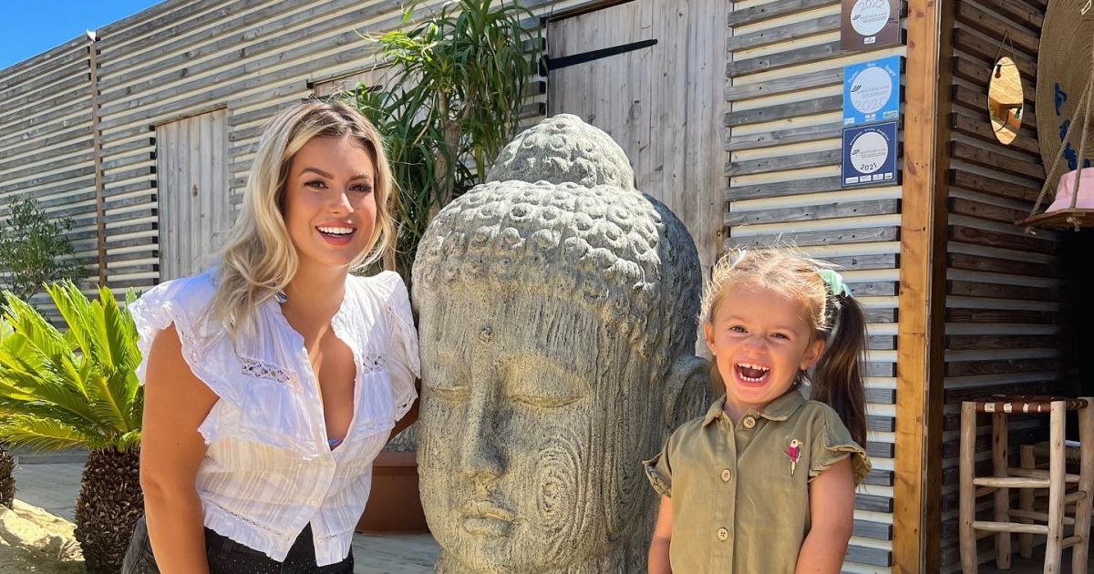 Carla Moreau et sa fille Ruby - Purepeople