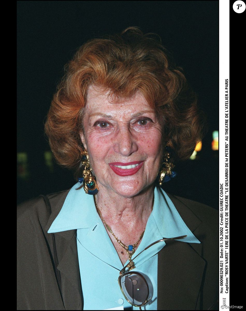 Rosy Varte ne pesait plus que 30 kilos : la triste fin de vie de la star de Maguy : le diaporama ...