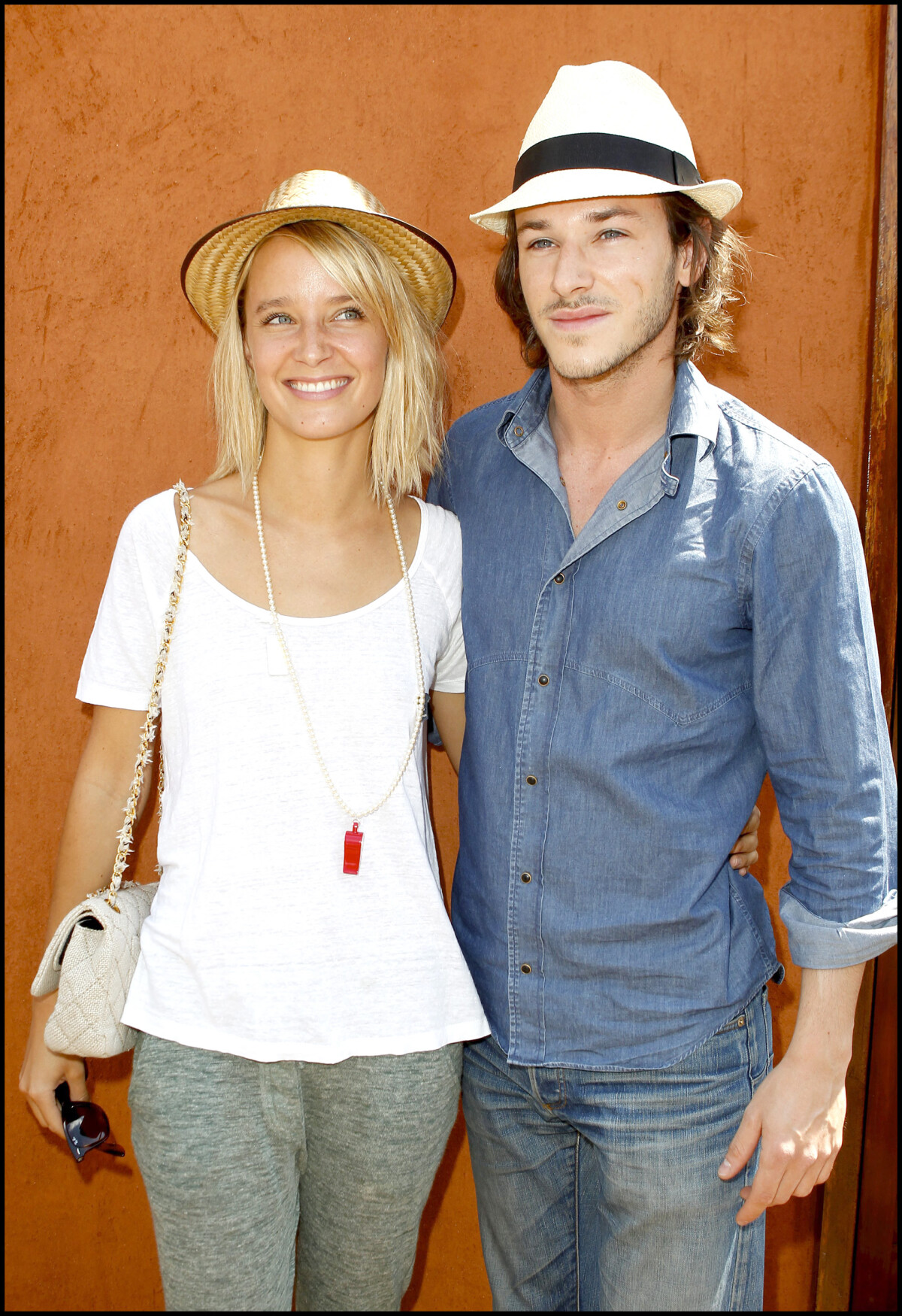 Photo : Gaspard Ulliel et Jordane Crantelle à Roland-Garros en 2010 ...