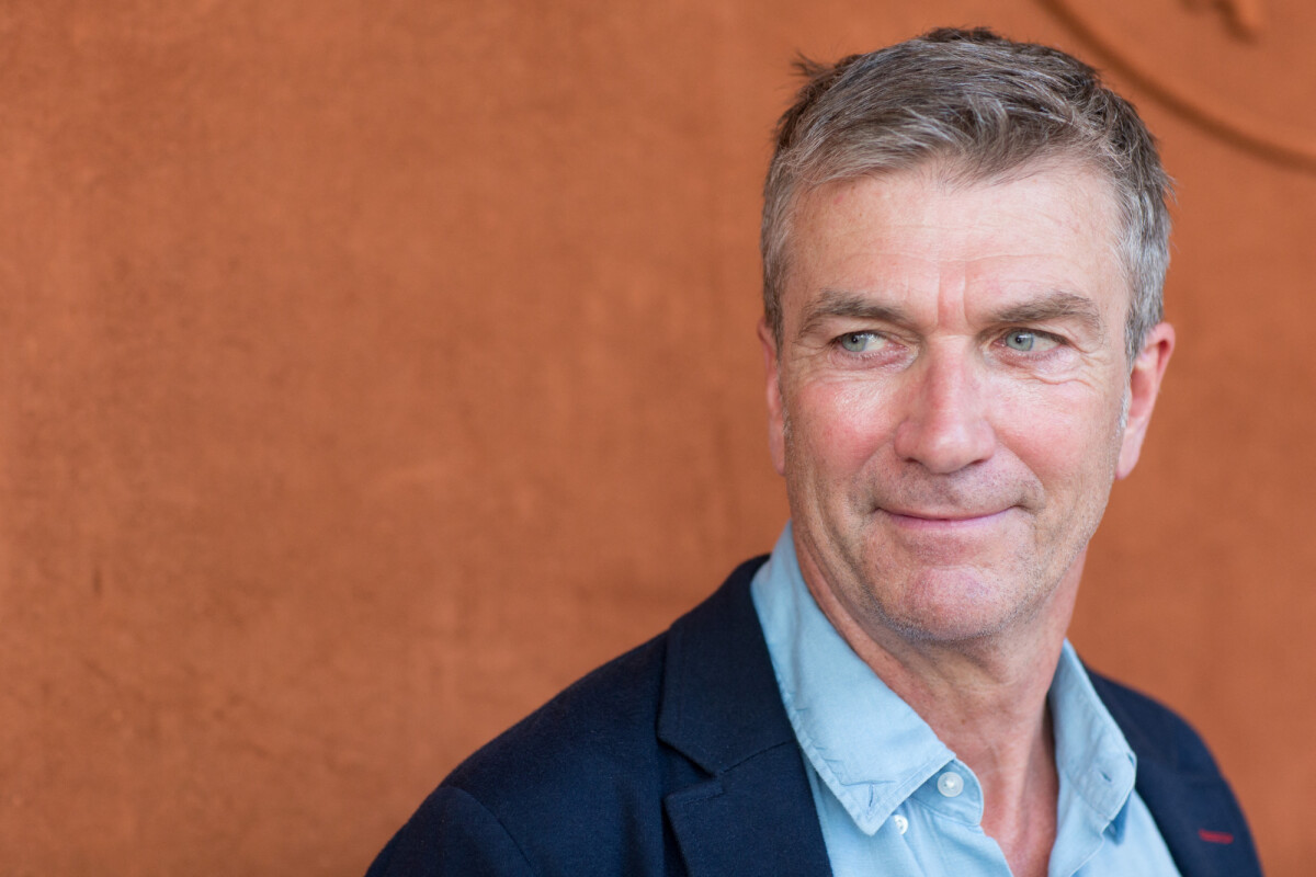Photo : Philippe Caroit au village des Internationaux de Tennis de ...