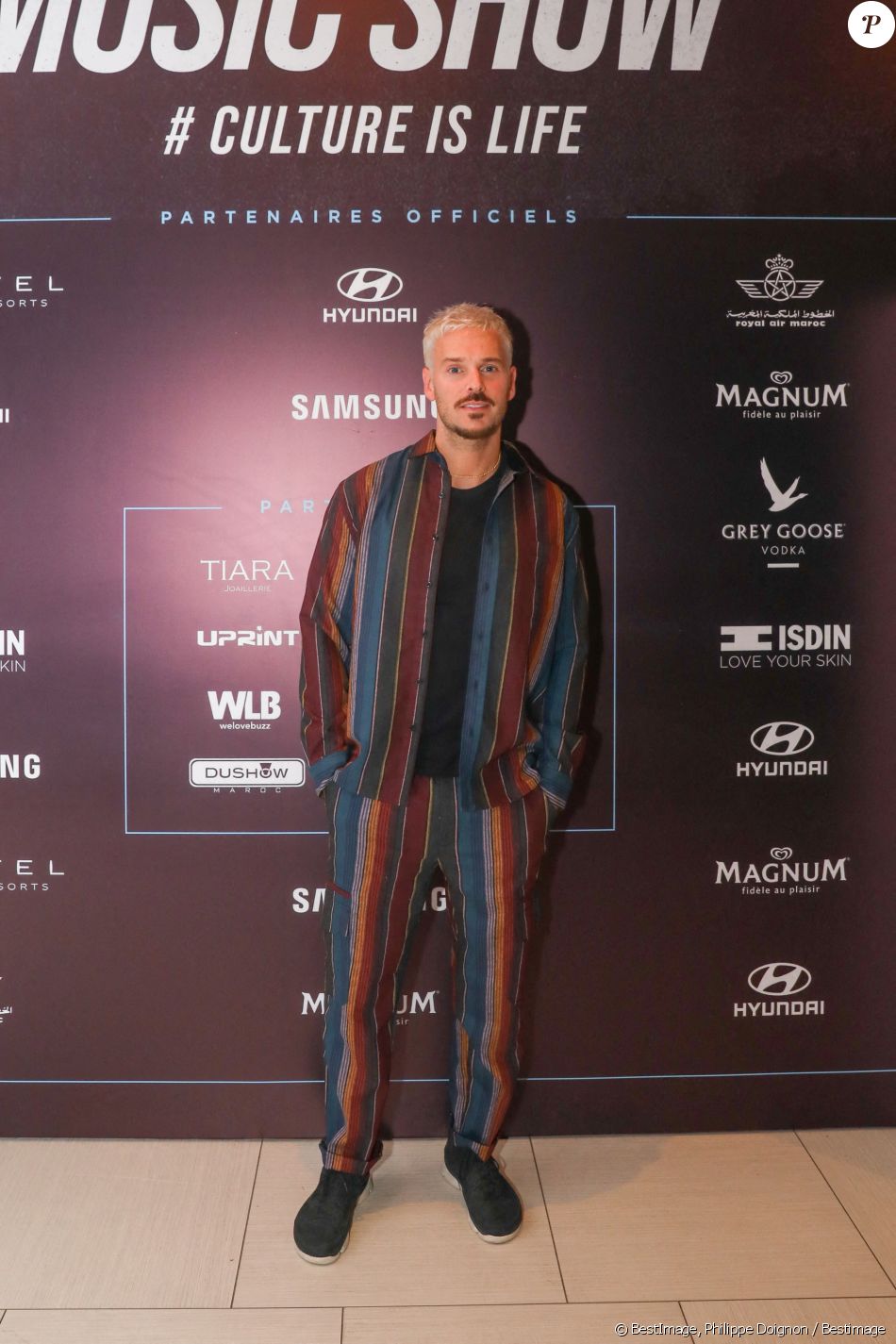 Exclusif - M. Pokora - Photocall du Casa Music Show au Sofitel ...
