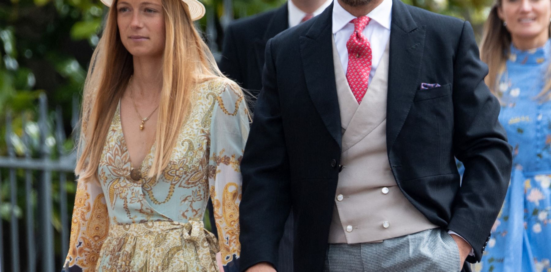 James Middleton : Sa femme française Alizée dans un manteau de Kate ...