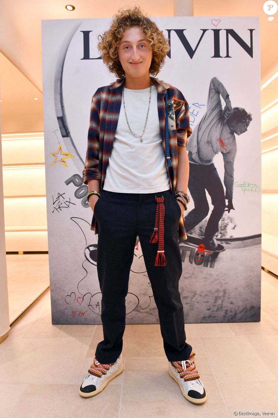 Exclusif - Joalukas Noah (fils de Y.Noah et I.Camus) - People lors de ...