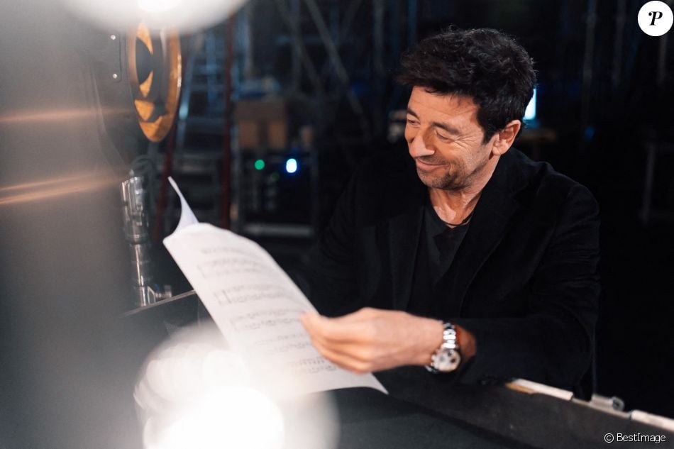 Exclusif - Prix Spécial - Patrick Bruel - Backstage - Enregistrement de ...