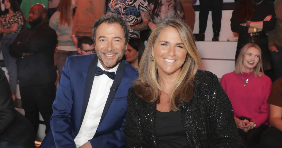 Exclusif - Bernard Montiel, Valérie Bénaïm - Sur le plateau de l ...