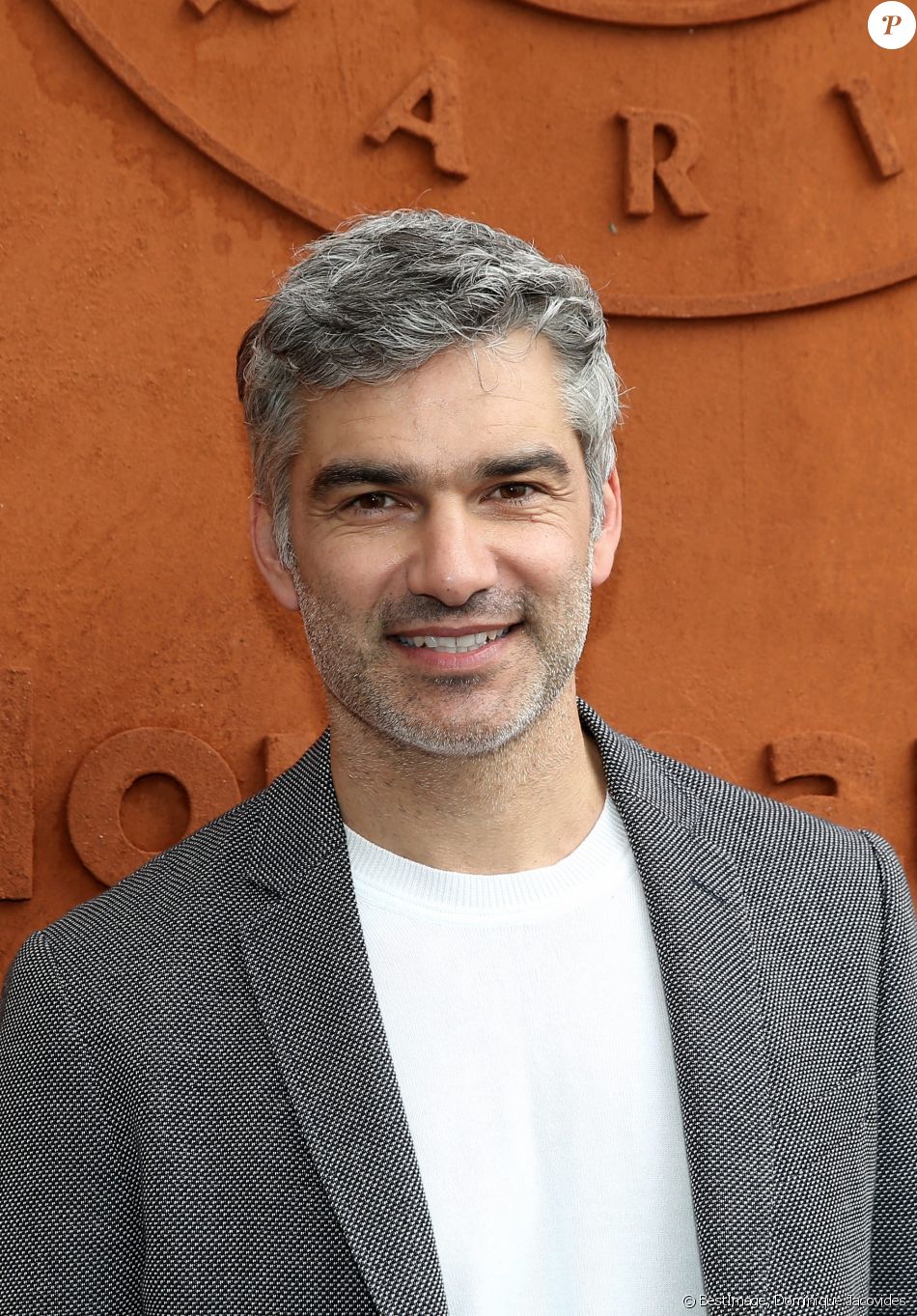 François Vincentelli - People au village des Internationaux de France ...