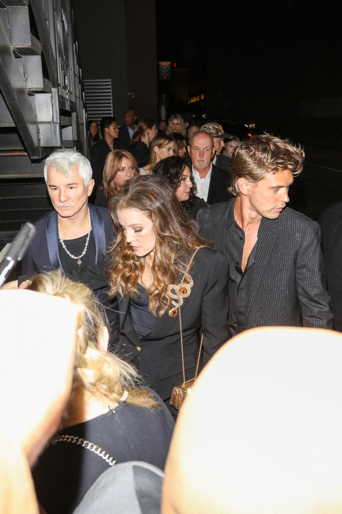 Photo : Lisa-Marie Presley et Austin Butler arrivent à la soirée d ...
