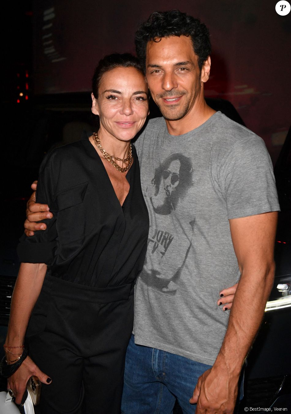 Tomer Sisley et sa femme Sandra Sisley - Soirée de lancement du nouveau ...
