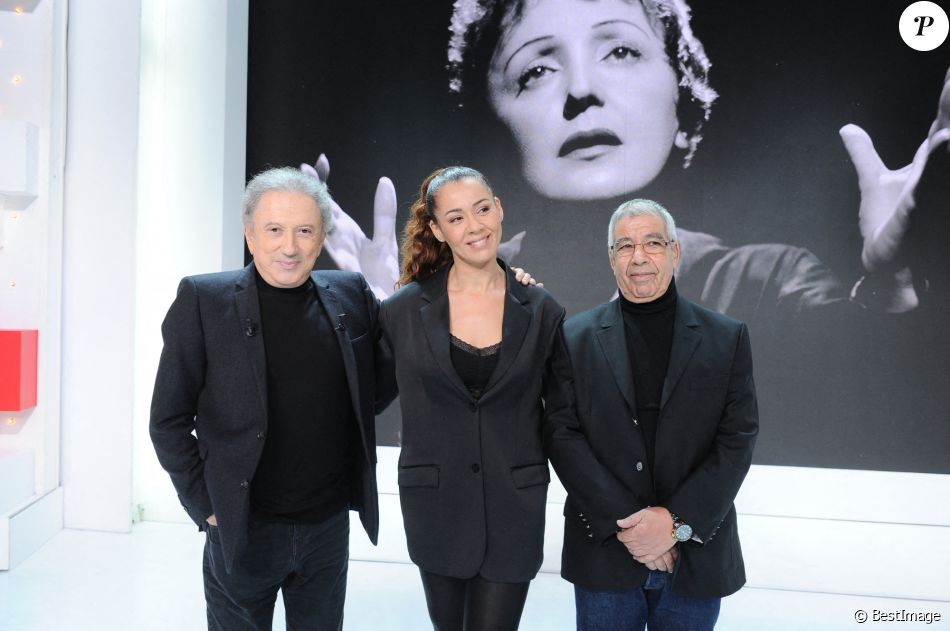 Exclusif - Michel Drucker, Chimene Badi et son père Mohamed Badi ...