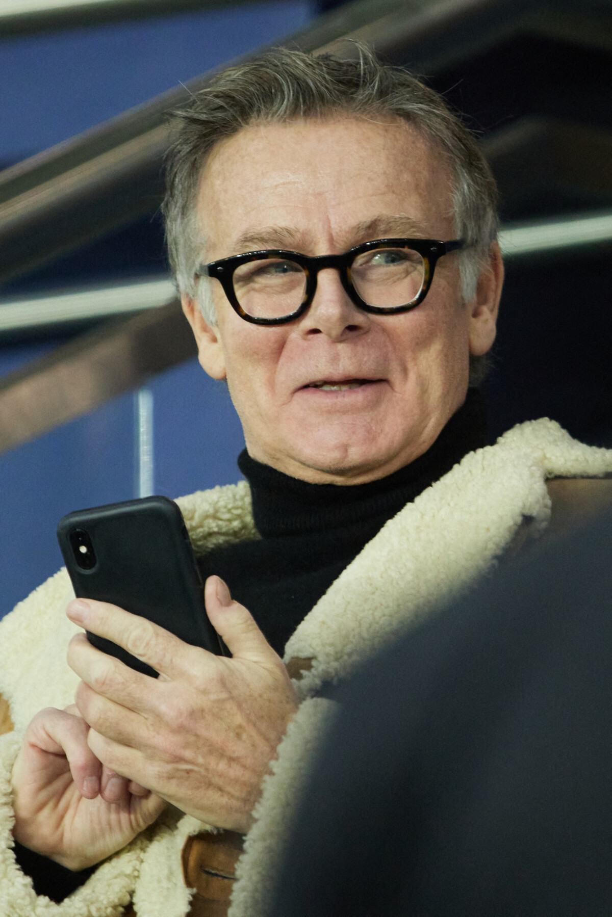 Photo : Franck Dubosc - People en tribunes du match de Ligue 1 Uber ...