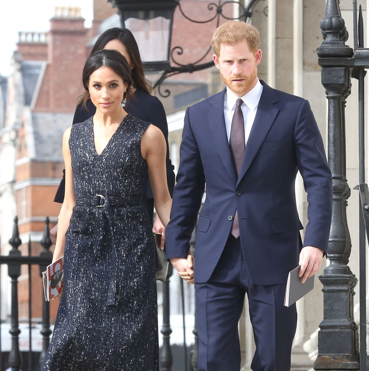 Photo : Le prince Harry et sa fiancée Meghan Markle ont assisté à l ...