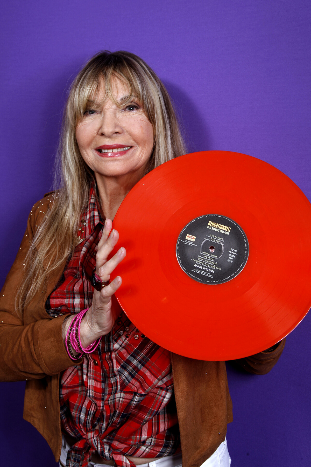 Photo : Annie Philippe, portrait à Paris le 4 mai 2015. - Purepeople