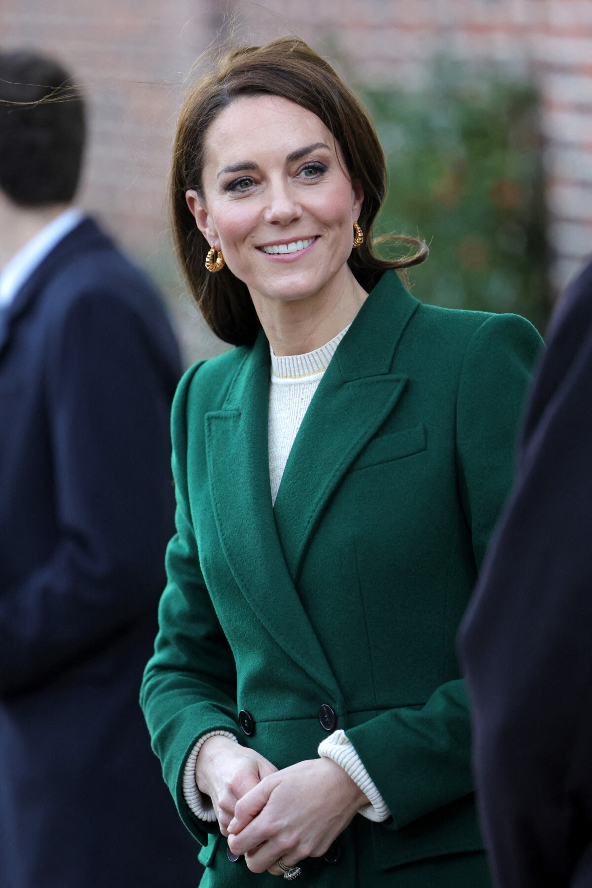 Photo : Catherine (Kate) Middleton, princesse de Galles, sort de l ...