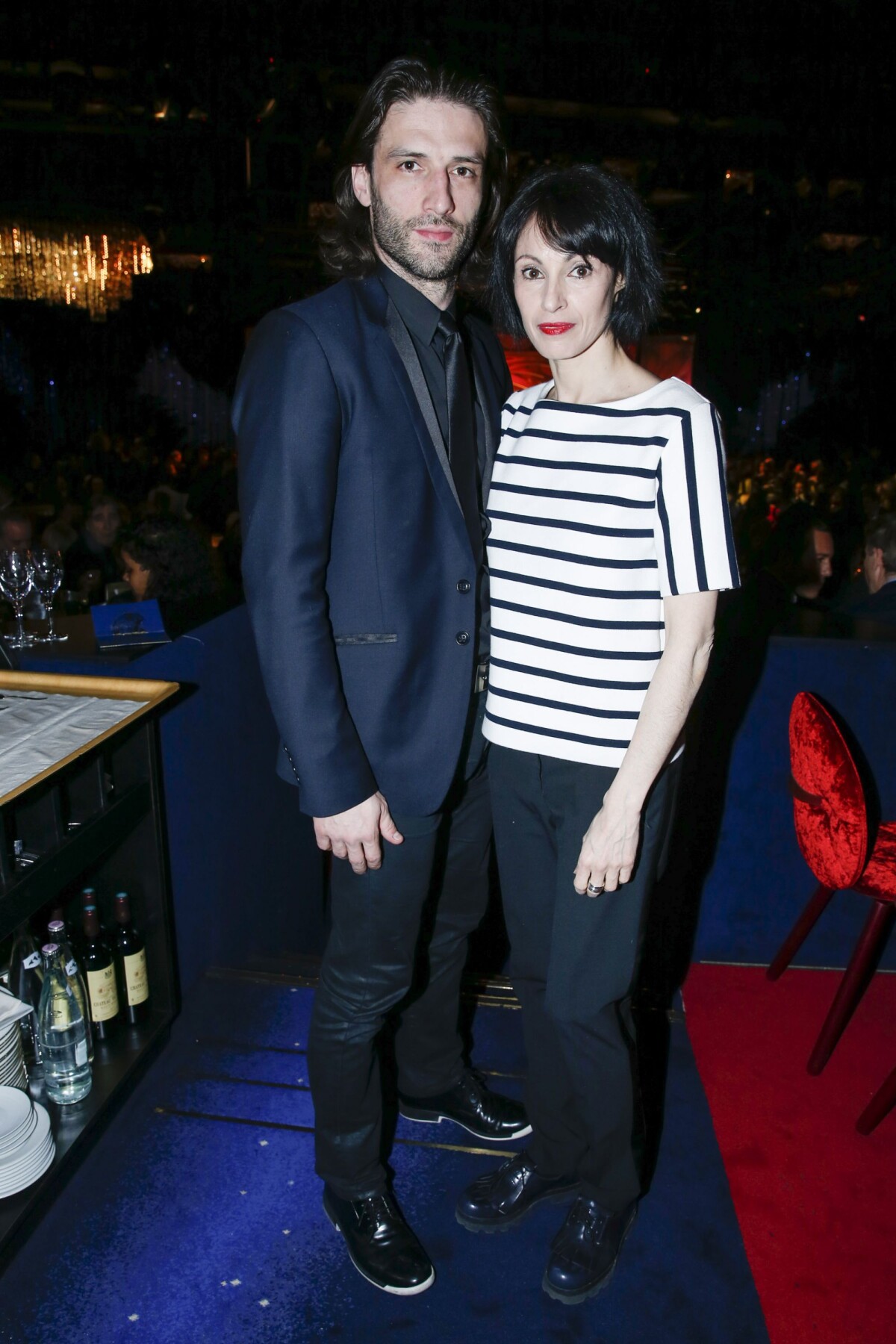 Photo : Marie-Claude Pietragalla et son compagnon Julien Derouault ...