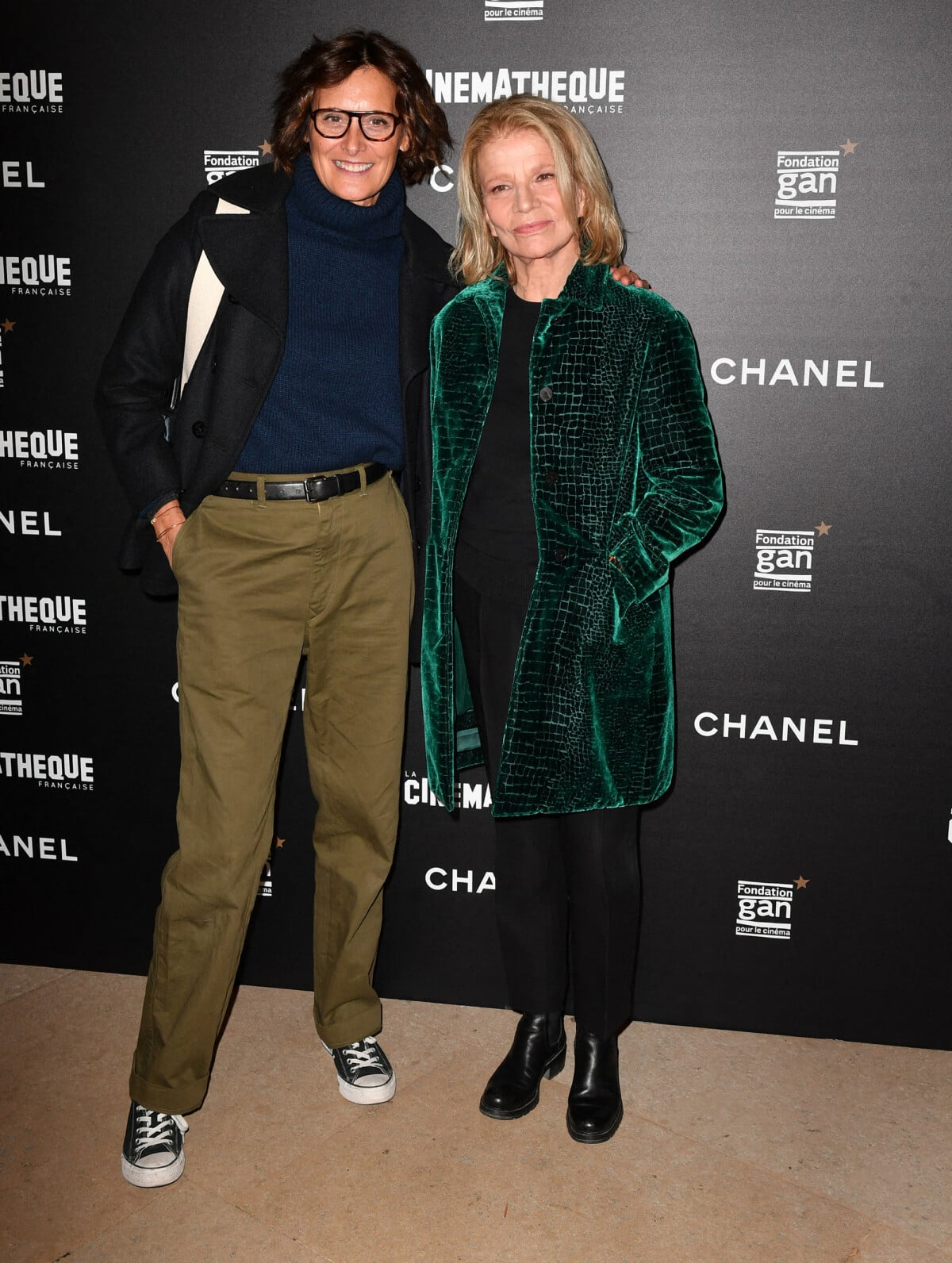 Photo : Inès de La Fressange, Nicole Garcia - Avan- première du film "Amants" lors de la soirée ...
