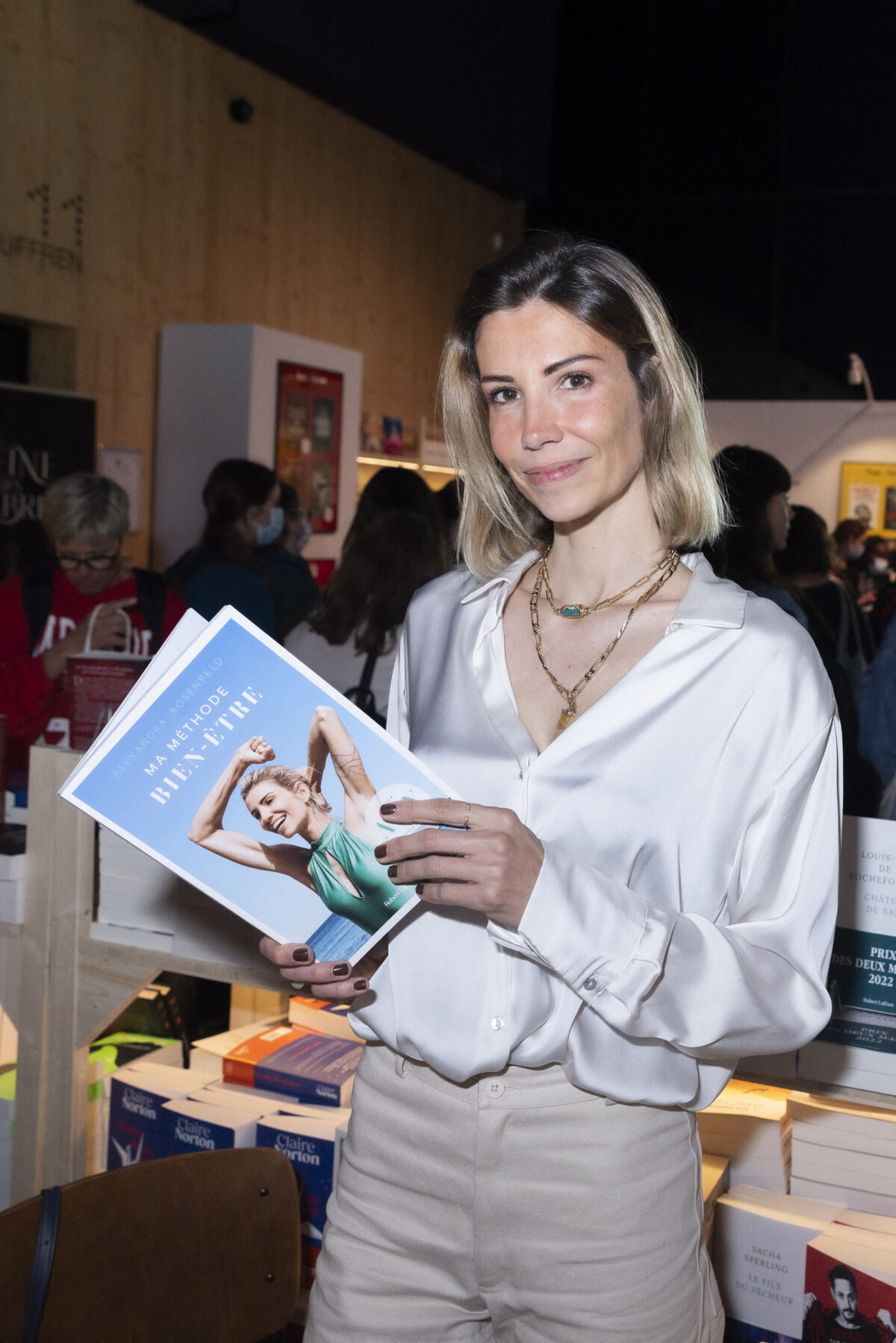 Photo : Alexandra Rosenfeld au Festival du Livre de Paris au Grand ...
