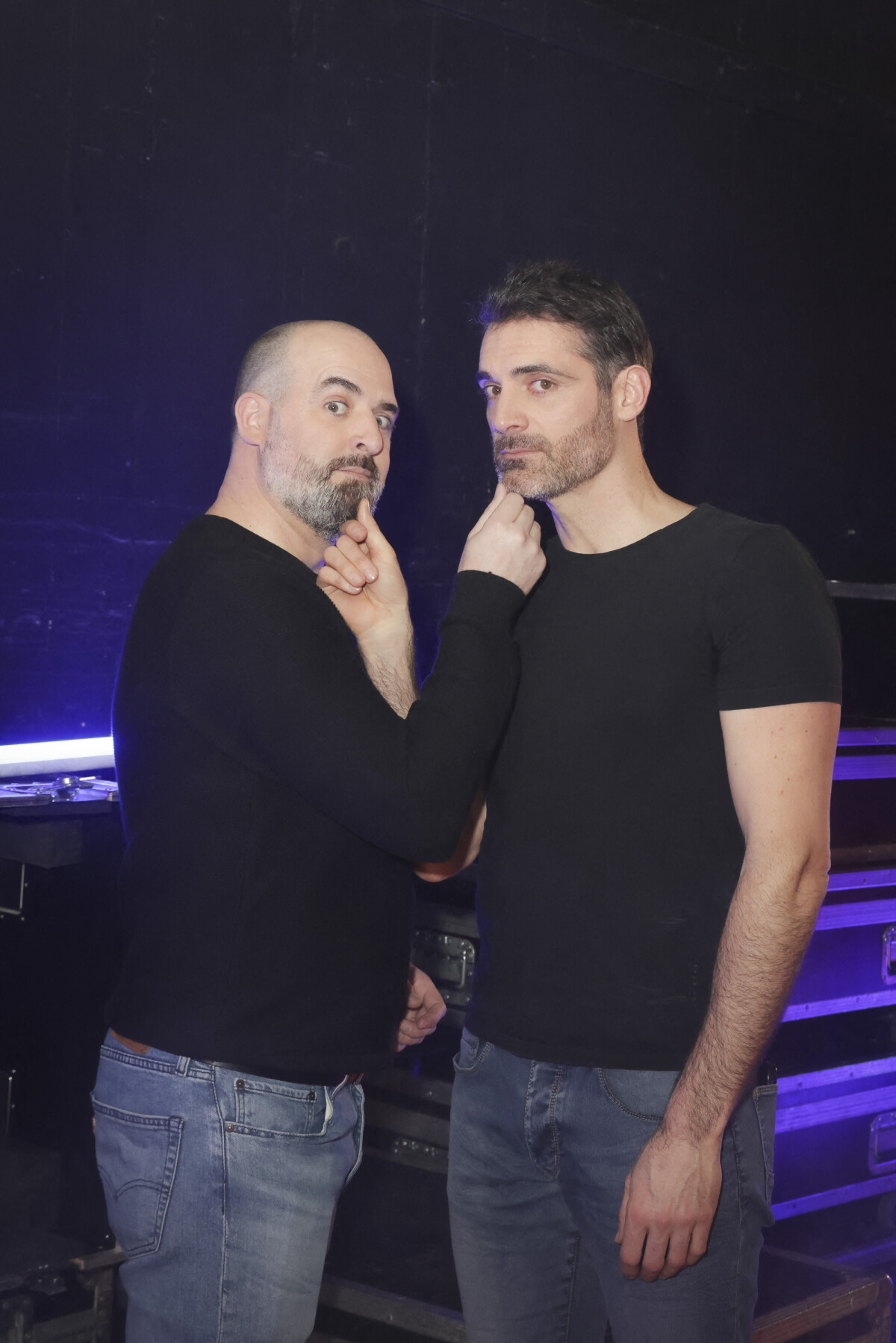 Photo : Exclusif - Benoit Joubert, Gil Alma - Backstage ...