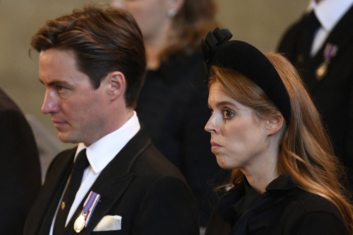 Photo : Edoardo Mapelli Mozzi et sa femme la princesse Beatrice d'York ...