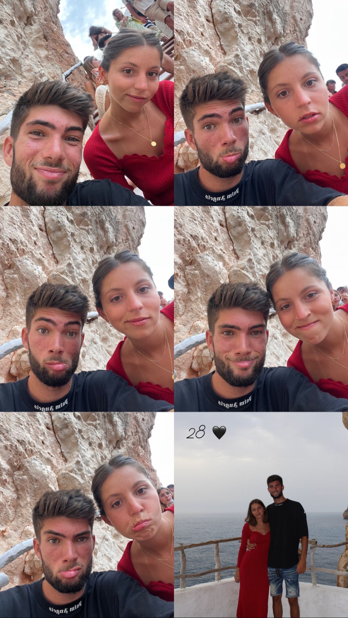 Photo : Théo Zidane et sa copine, Alba Lorini. - Purepeople