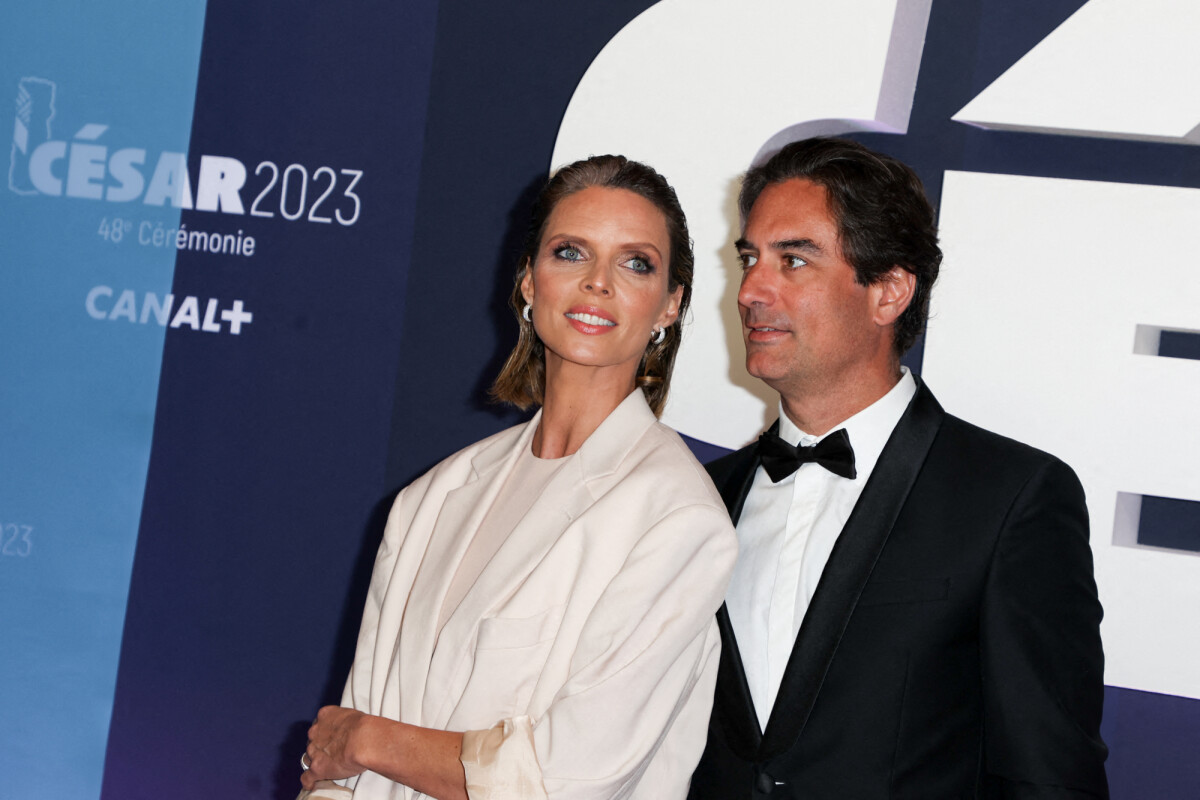 Photo : Sylvie Tellier et son mari Laurent Schenten au photocall de la ...