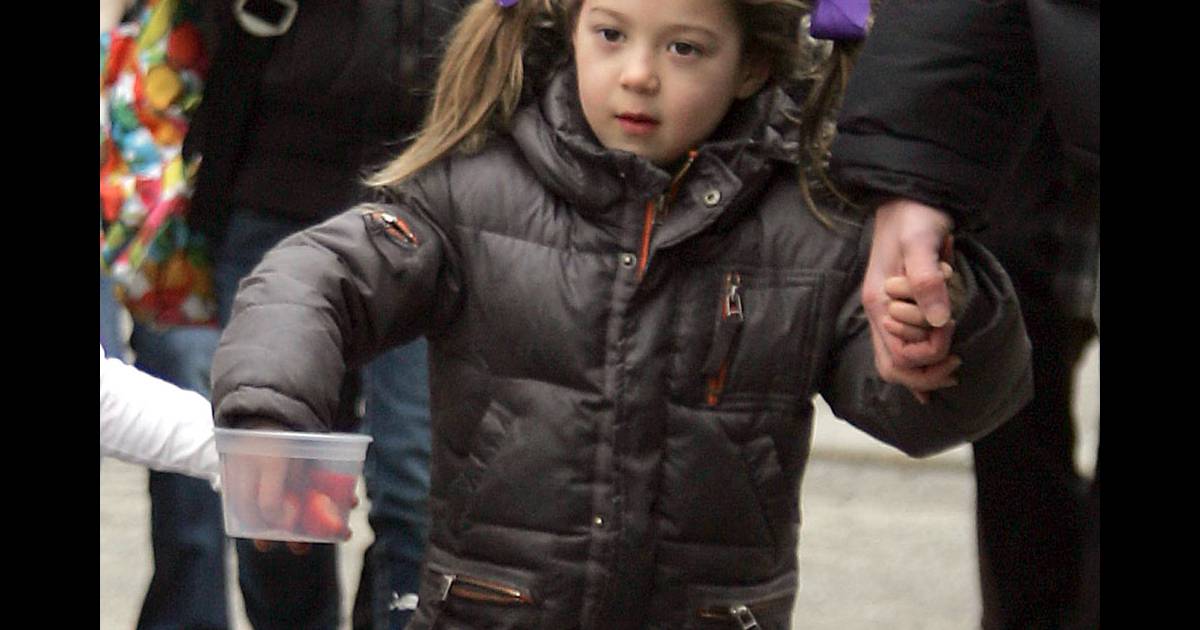 Eva, la fille de Hugh Jackman (février 2010) - Purepeople