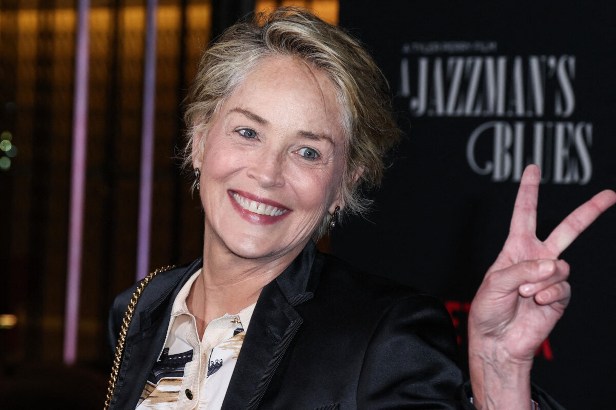 Photo : Sharon Stone - Première de "Jazzman's Blues" (Netflix) à Los ...