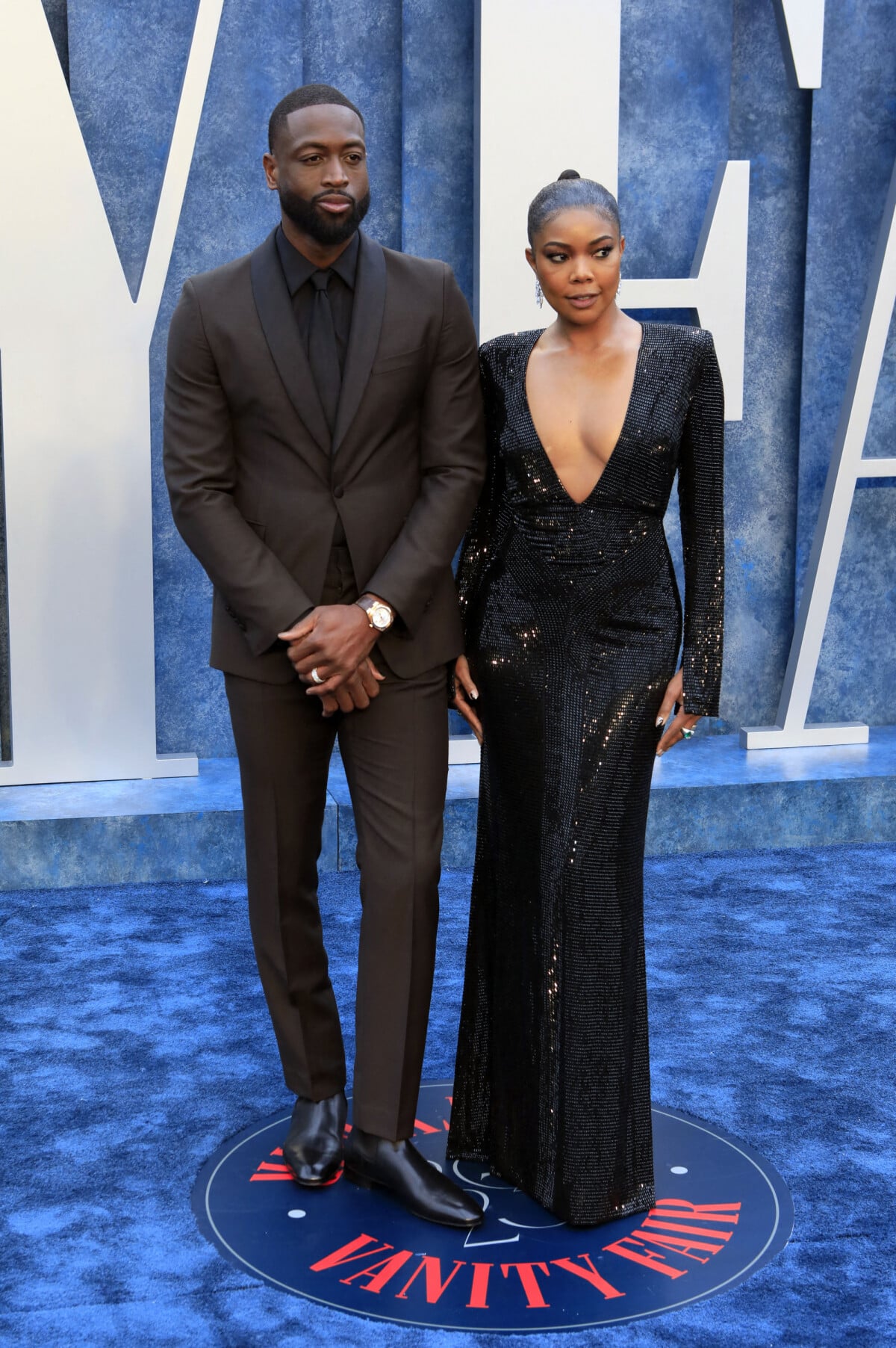 Photo : Dwyane Wade et sa femme Gabrielle Union au photocall de la ...