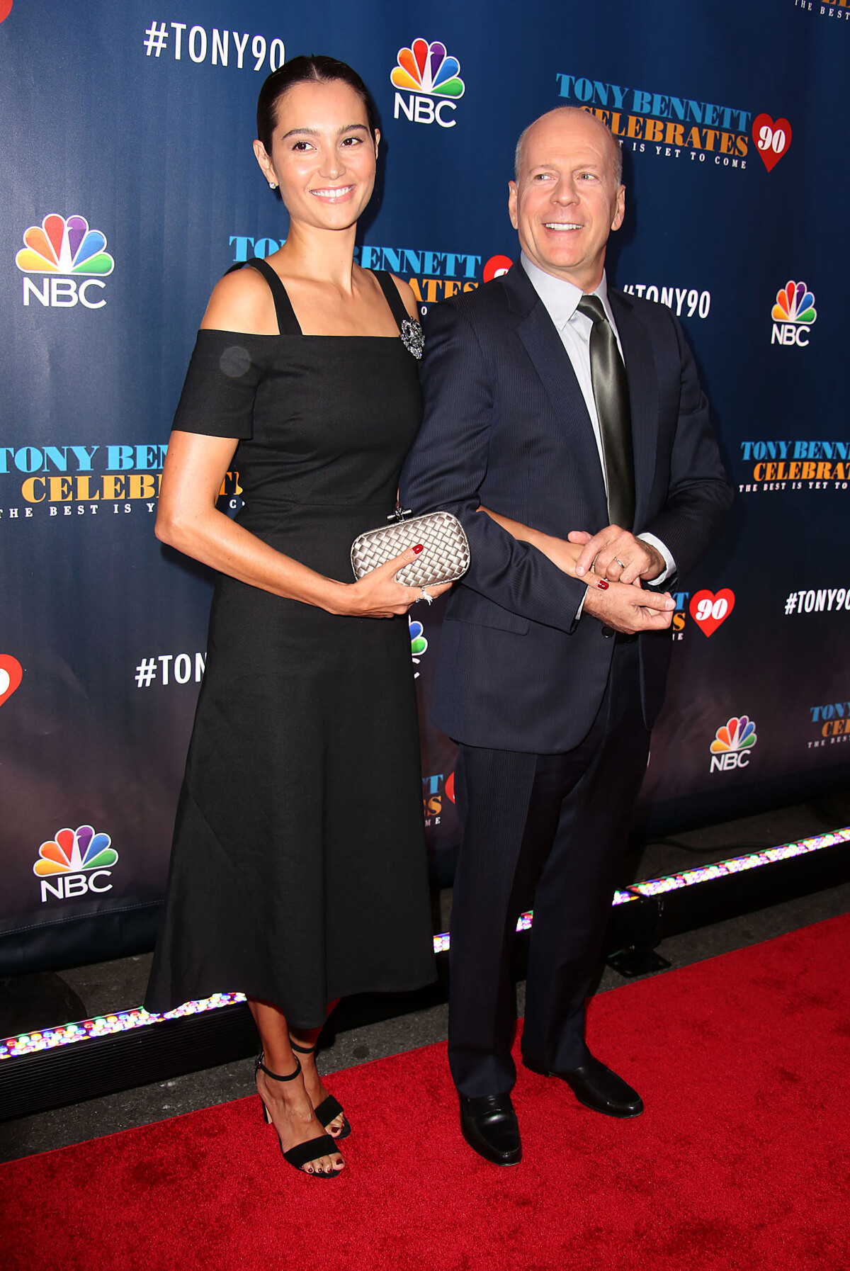 Photo : Emma Heming Willis et son mari Bruce Willis au concert de 'Tony ...