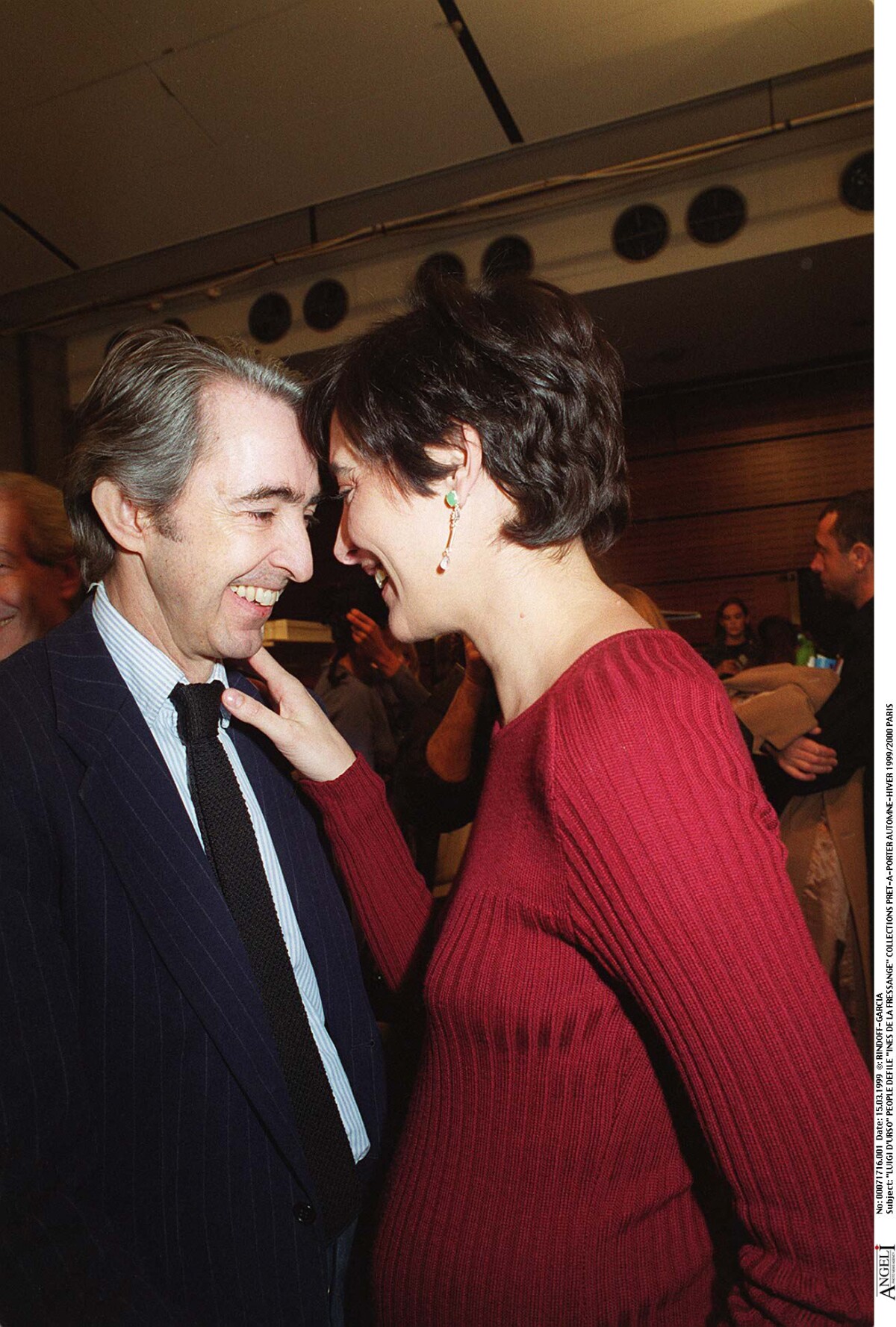 Photo Inès De La Fressange Et Son Mari Luigi Durso Défilé De Mode