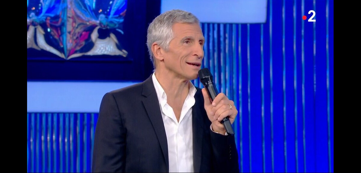 Photo : Nagui dans l'émission "N'oubliez pas les paroles". - Purepeople