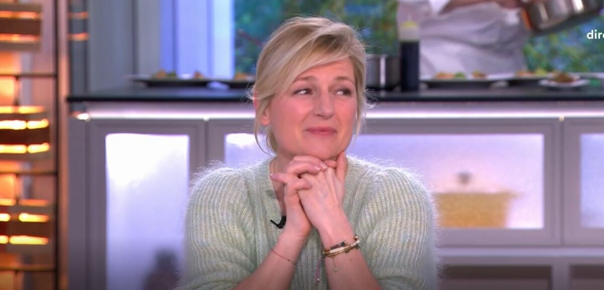 Photo : Anne-Elisabeth Lemoine a reçu Benoît Poelvoorde dans "C à vous ...