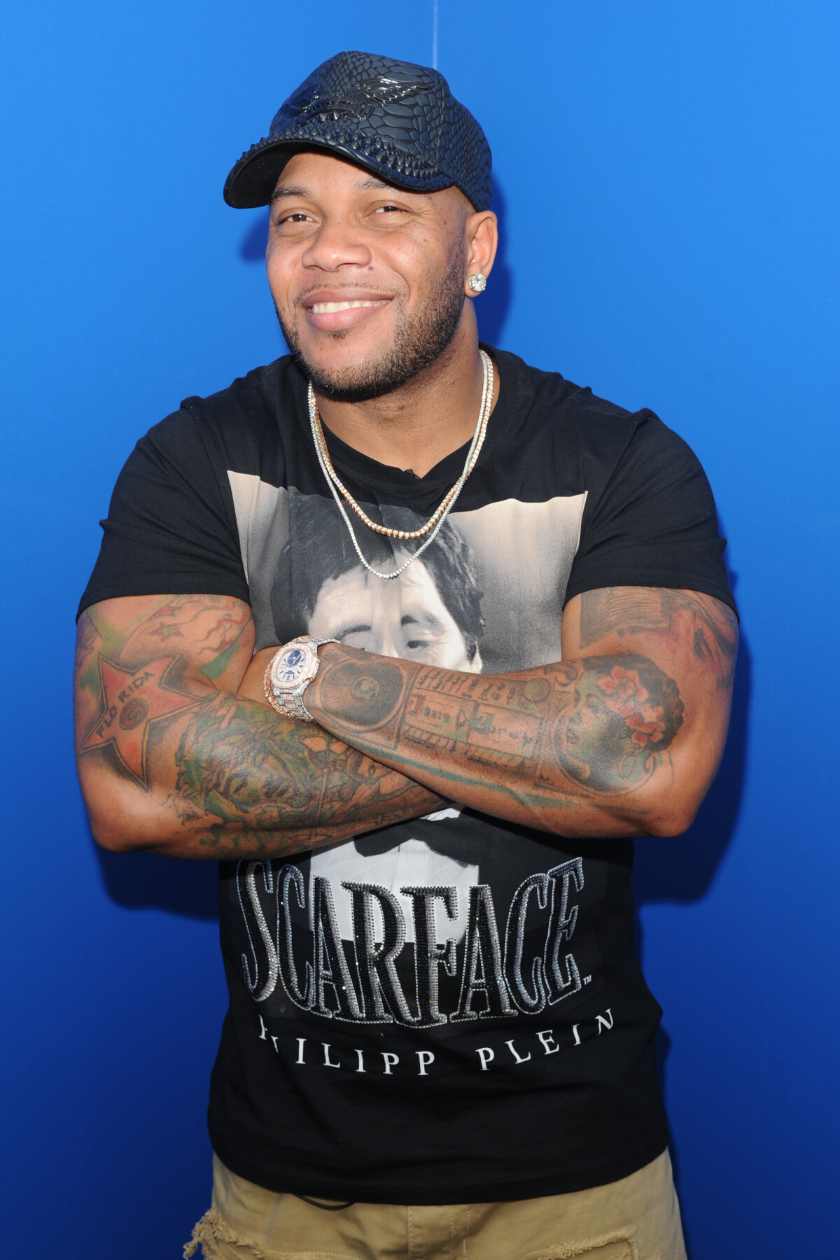 Photo : Le rappeur Flo Rida est l'invité de la radio "I Heart" à Fort ...
