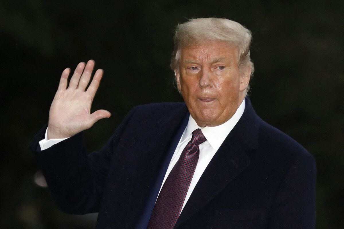 Photo : Quelques heures plus tard, l'ancien président des États-Unis d ...