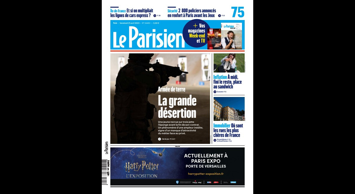 Photo : Une "époque dorée", écrit "Le Parisien" dans son nouveau numéro ...