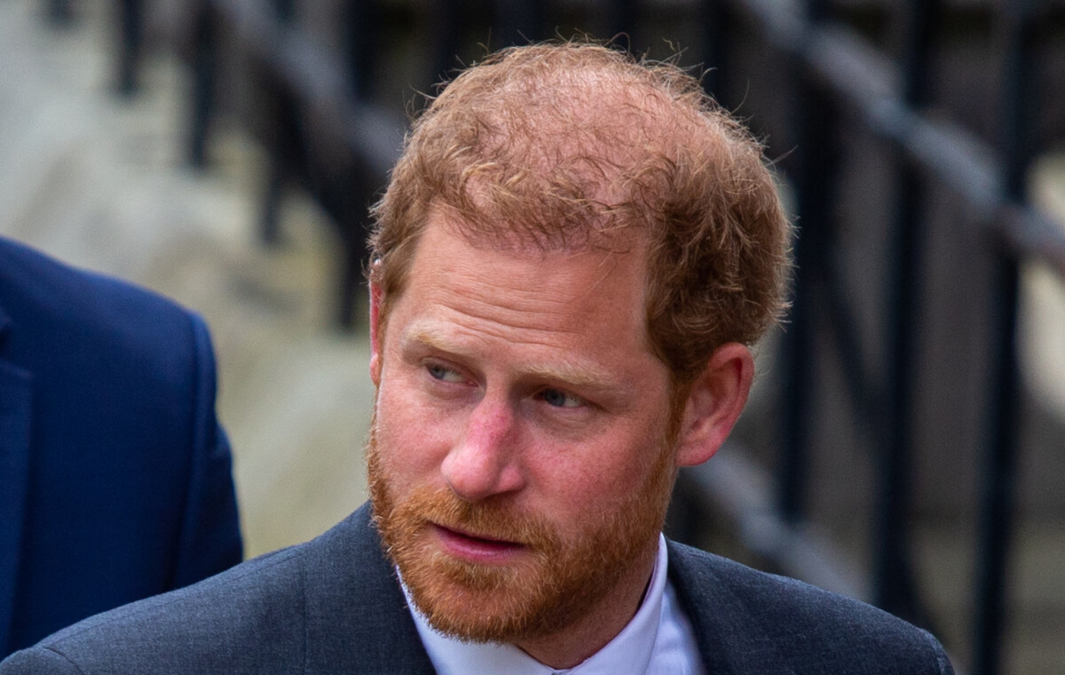 Photo : Le prince Harry, duc de Sussex, à la sortie du procès contre l ...
